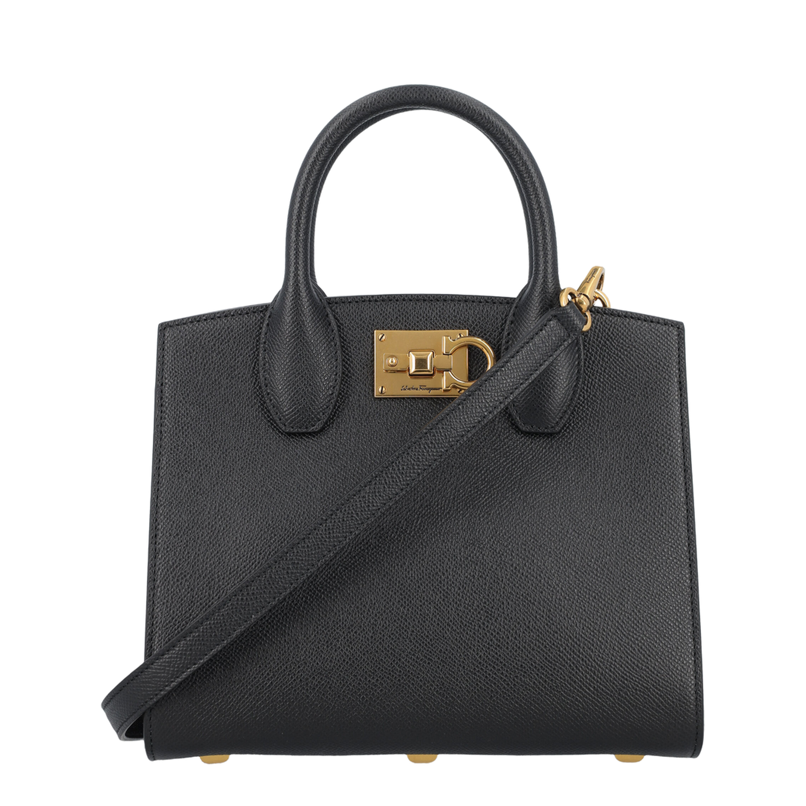 Studio Box Small Leather Tote Bag – MAYFEYR